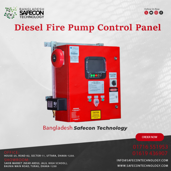 Diesel Fire Pump Control Panel - Safecon Technology